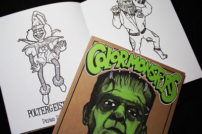 COLOR MONSTERS: The monsters coloring book for kids. - Little Monster ...